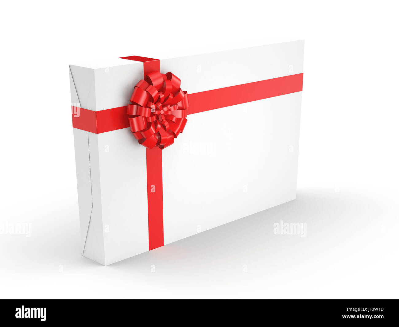 White gift box Stock Photo - Alamy
