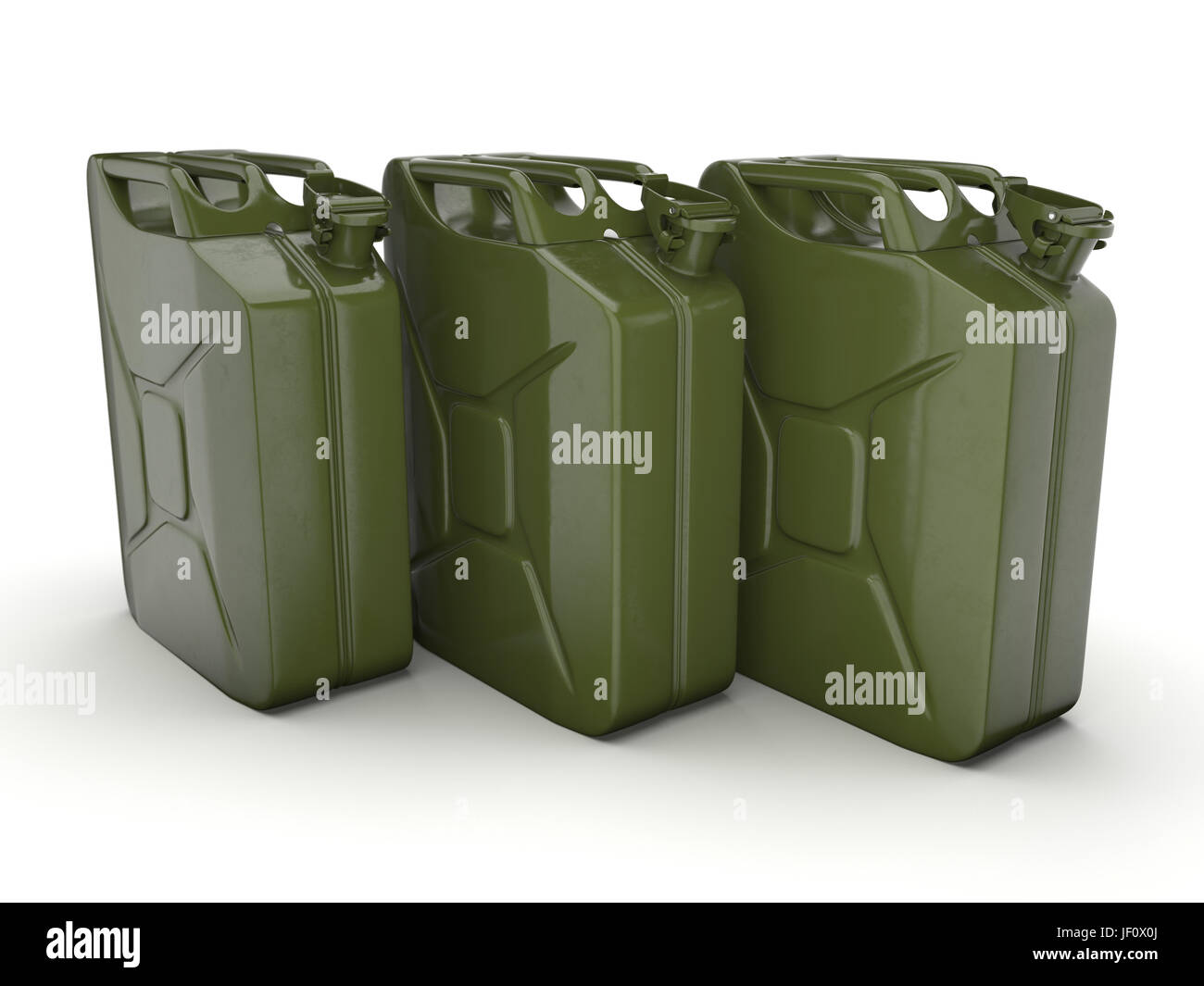 3D rendering jerrycan Stock Photo - Alamy