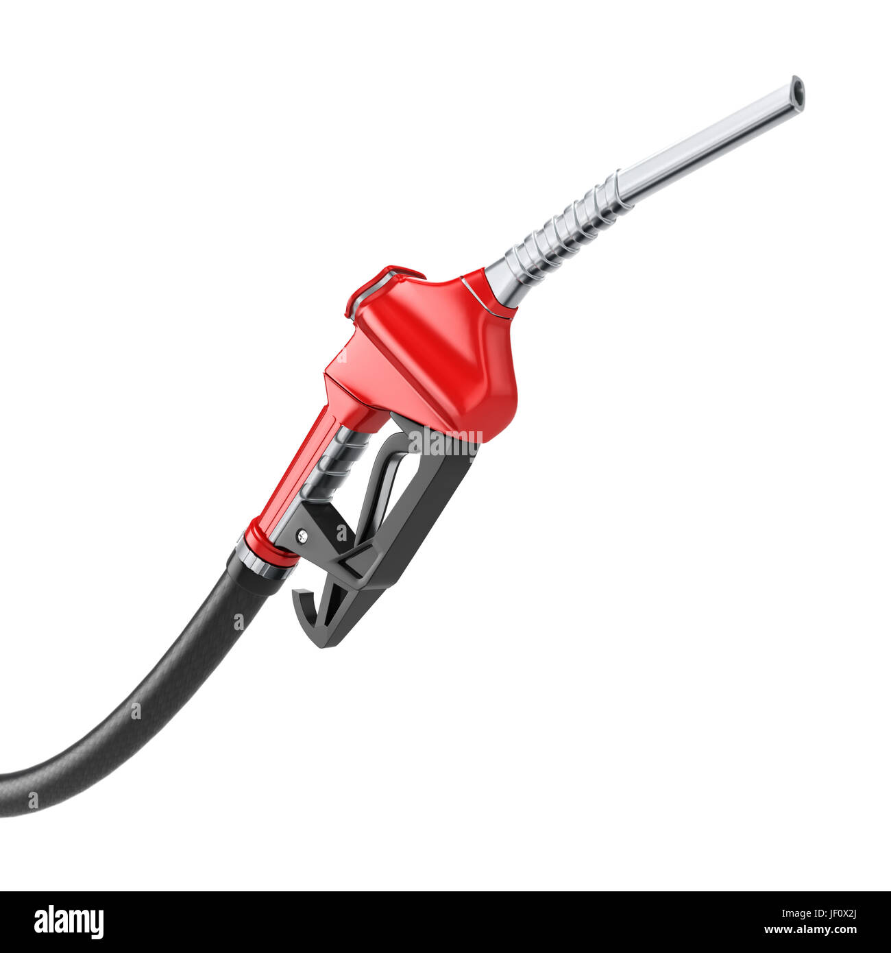 3D rendering refueling nozzle Stock Photo - Alamy