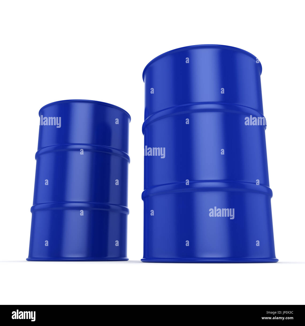 Two blue metal barrels hi-res stock photography and images - Alamy