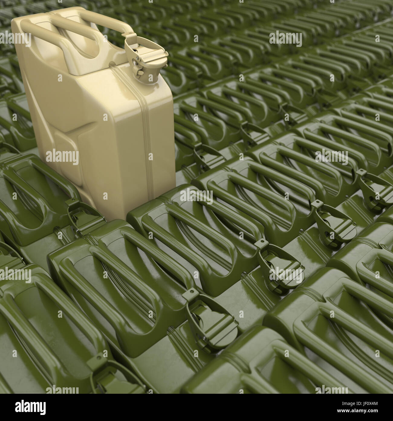 3D rendering jerrycan Stock Photo - Alamy