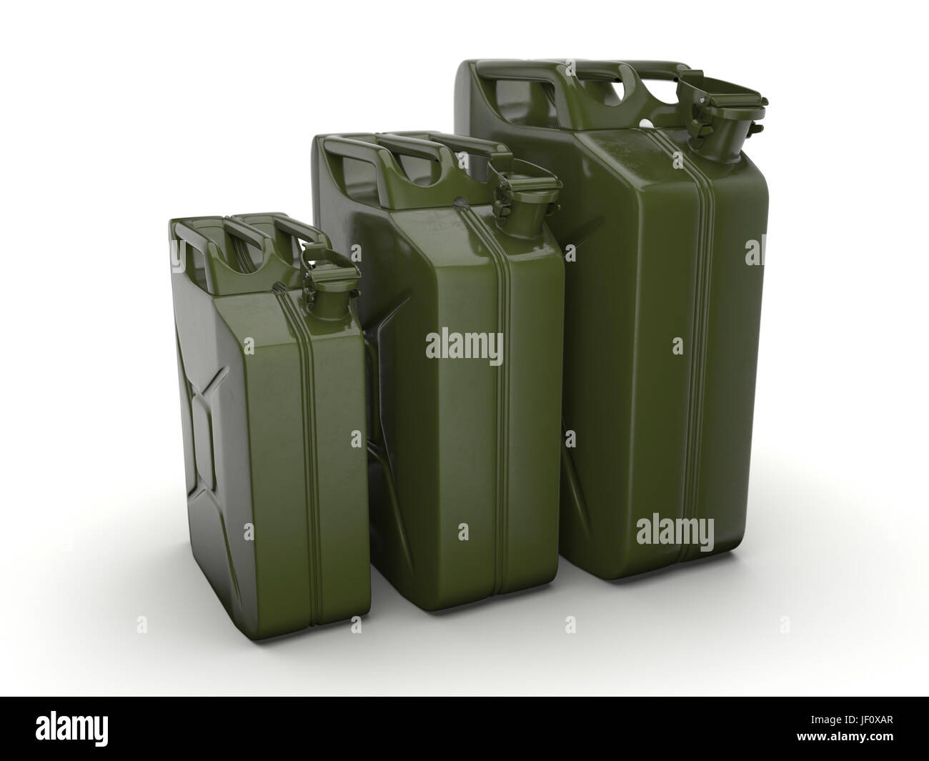 3D rendering jerrycan Stock Photo - Alamy