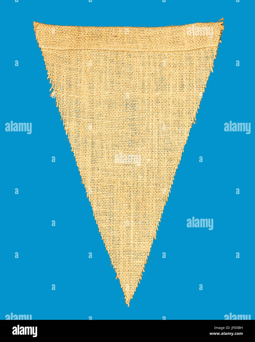 Individual cloth pennant or string flag Stock Photo - Alamy