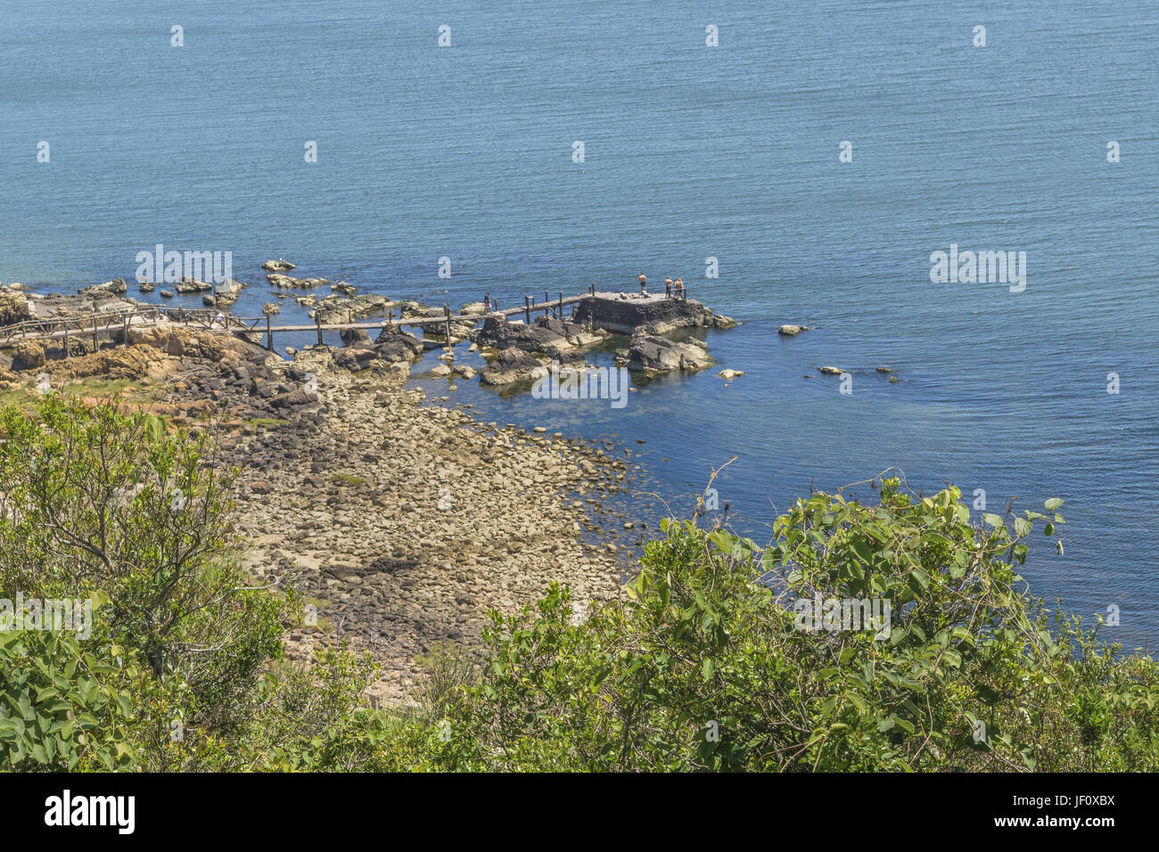 Landscape Aerial View Punta Colorada Uruguay Stock Photo - Alamy