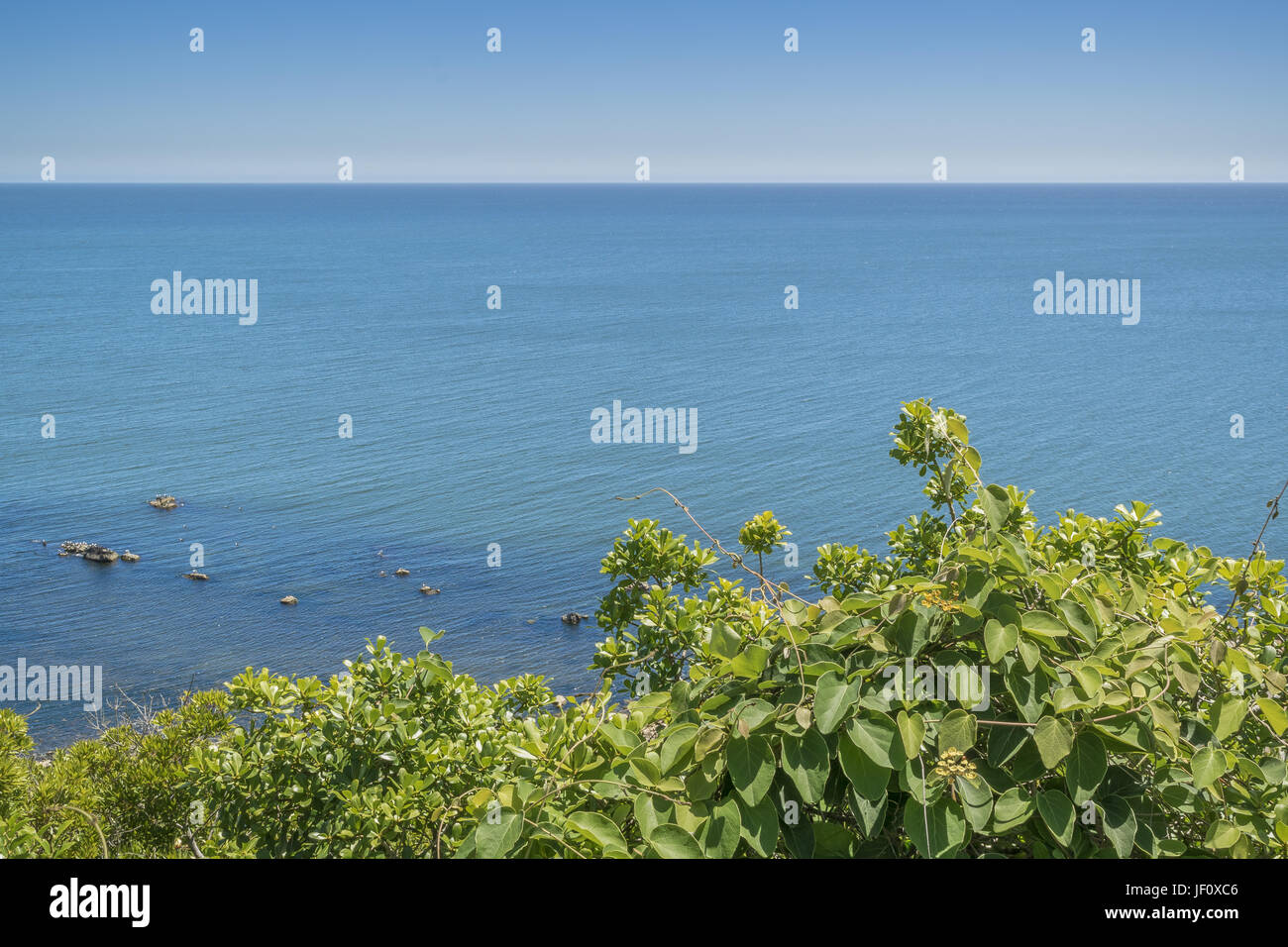 Landscape Aerial View Punta Colorada Uruguay Stock Photo - Alamy