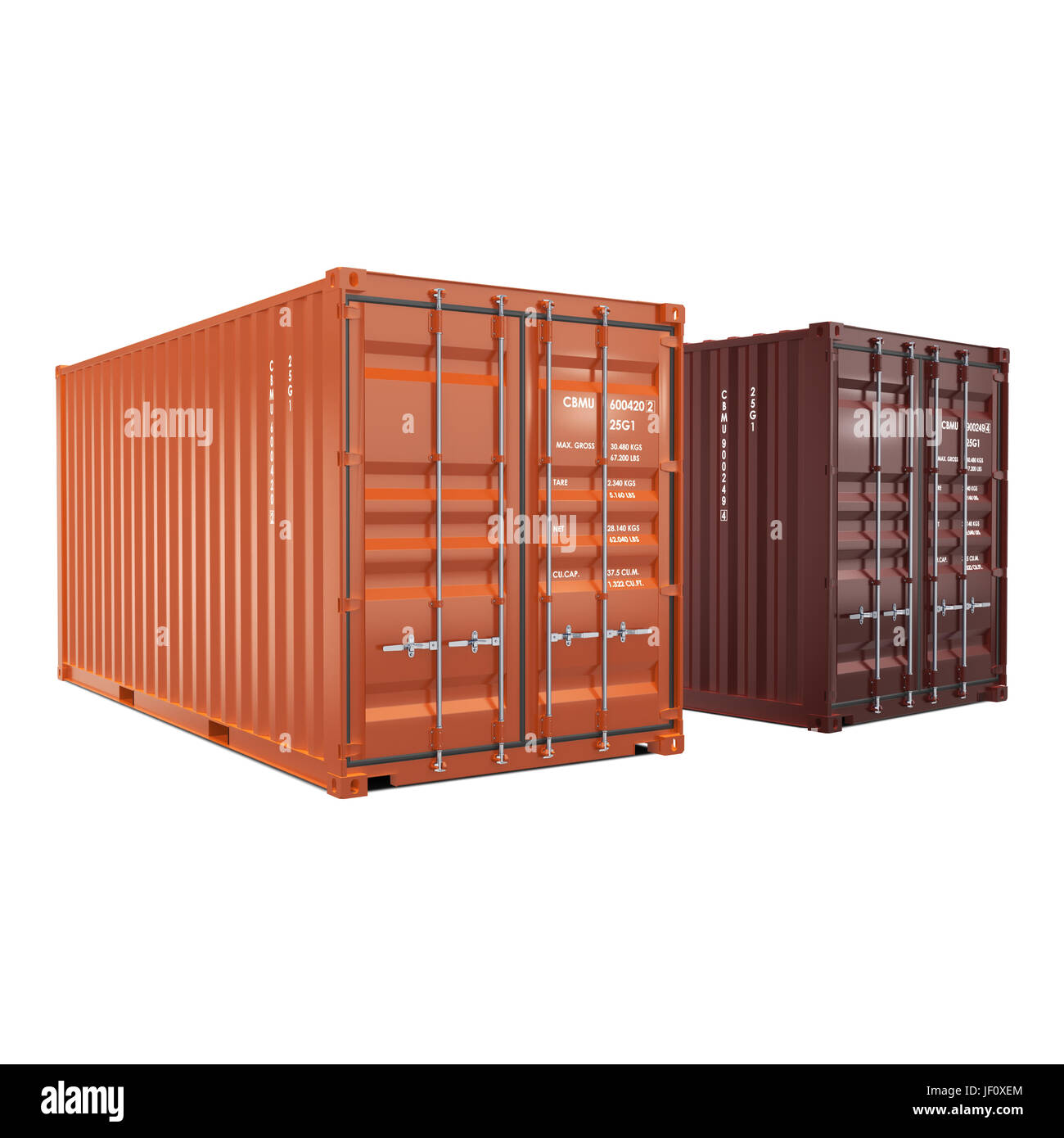 3d illustration of containers hi-res stock photography and images - Alamy