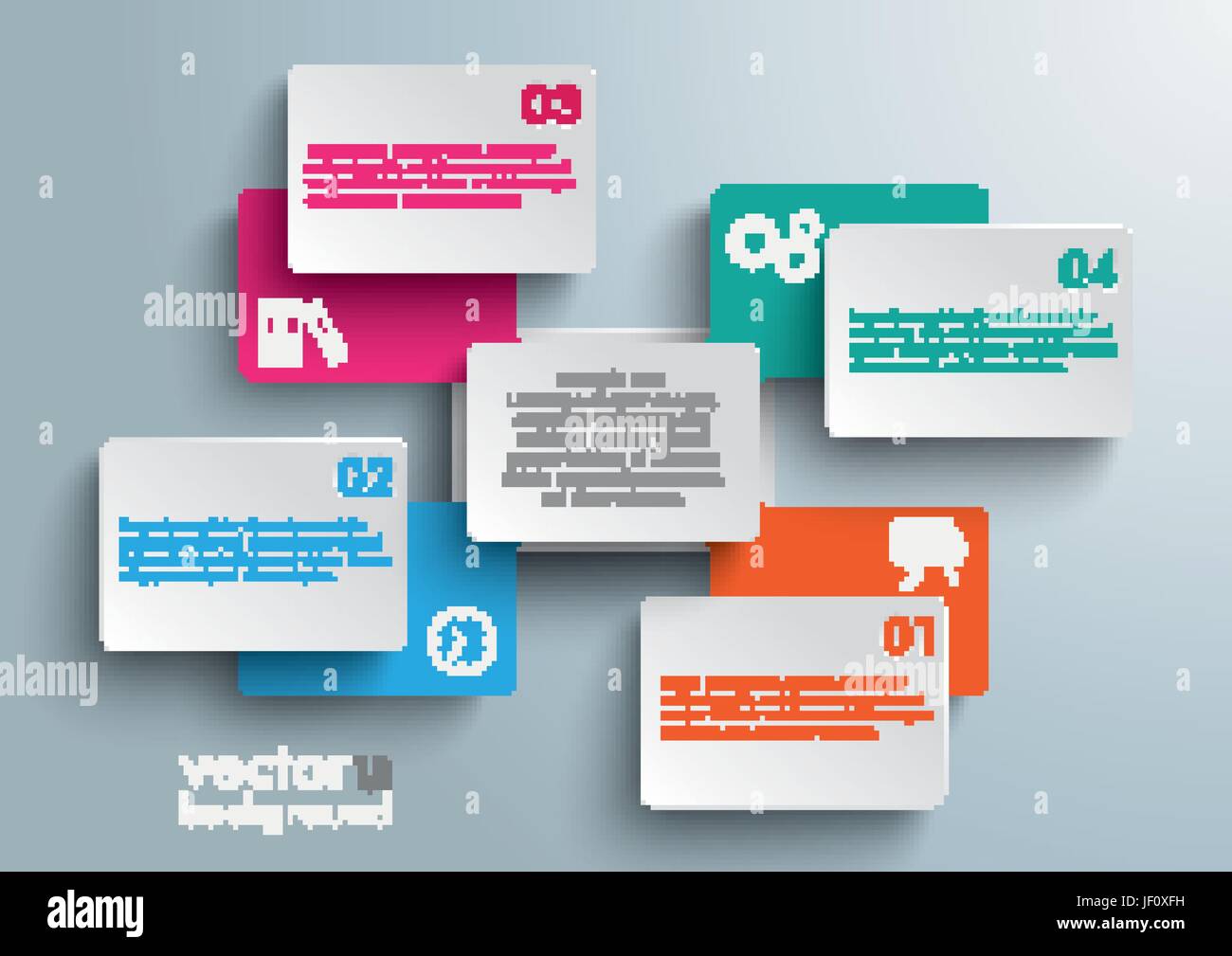 object, space, modern, modernity, cross, four, communication, bubbles ...