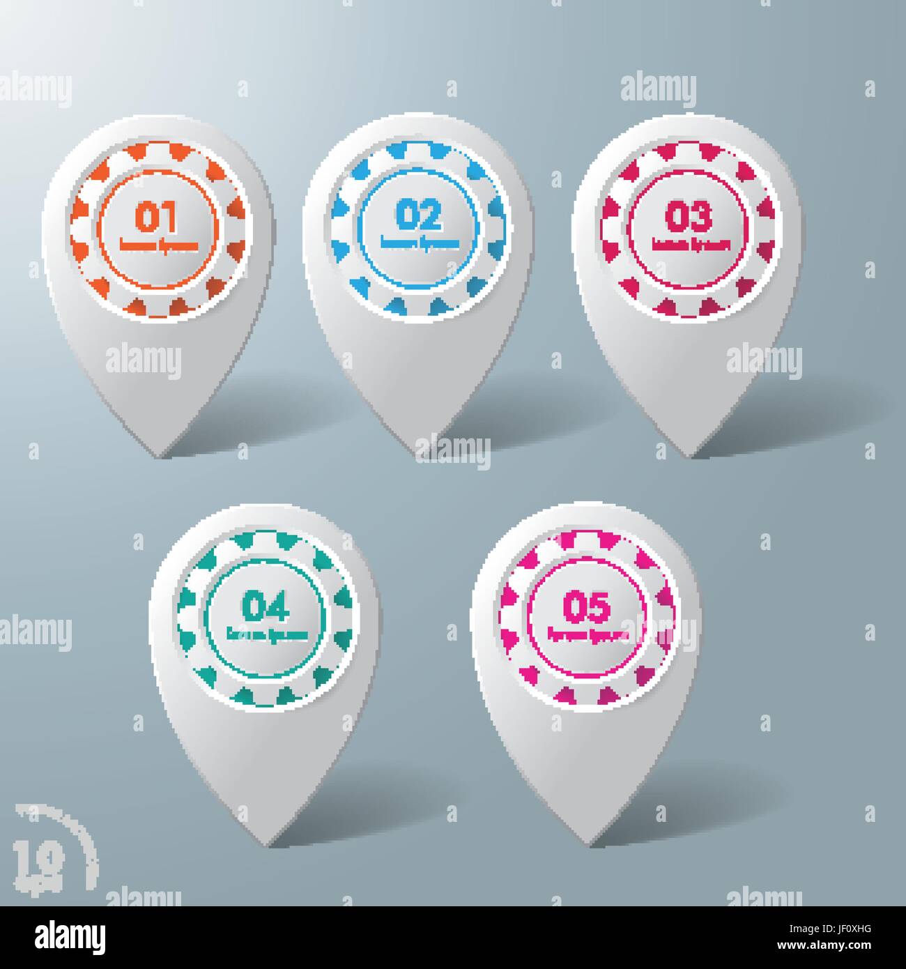 Wheel markers Stock Vector Images - Alamy