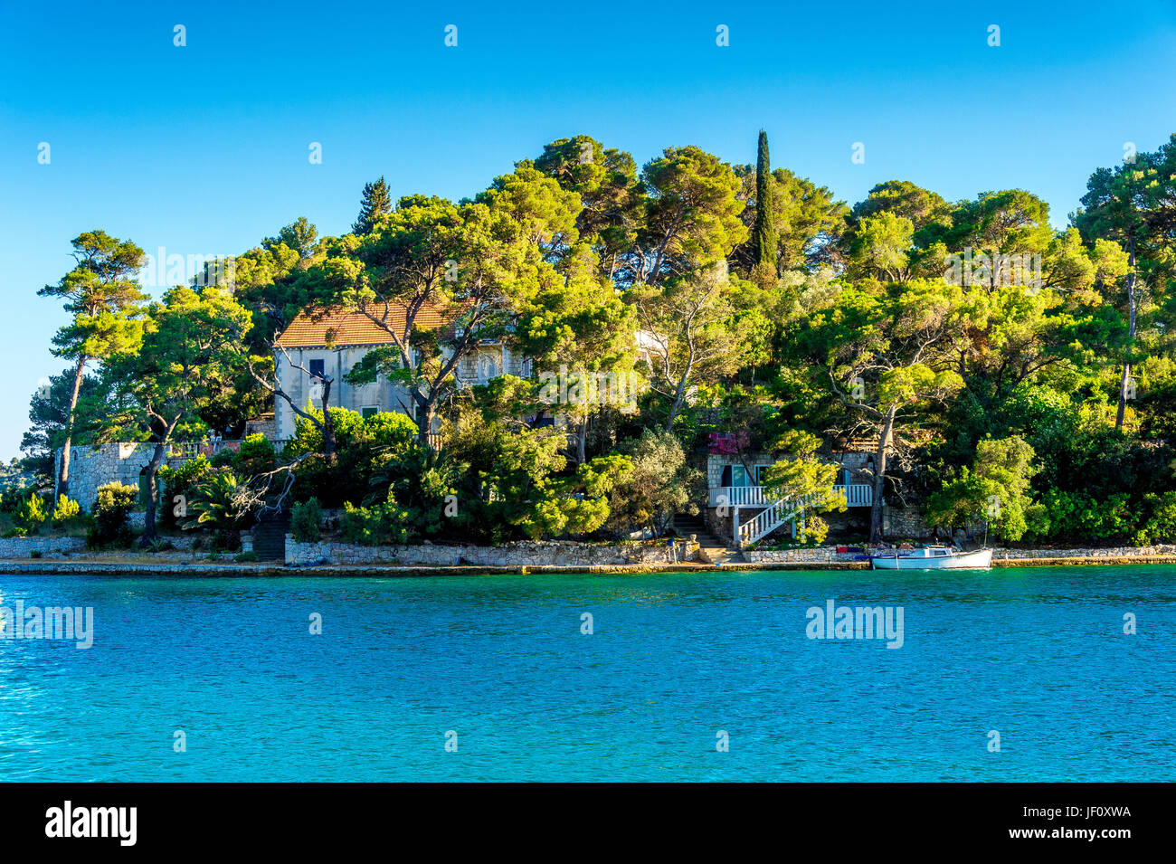 Mljet in Croatia Stock Photo - Alamy