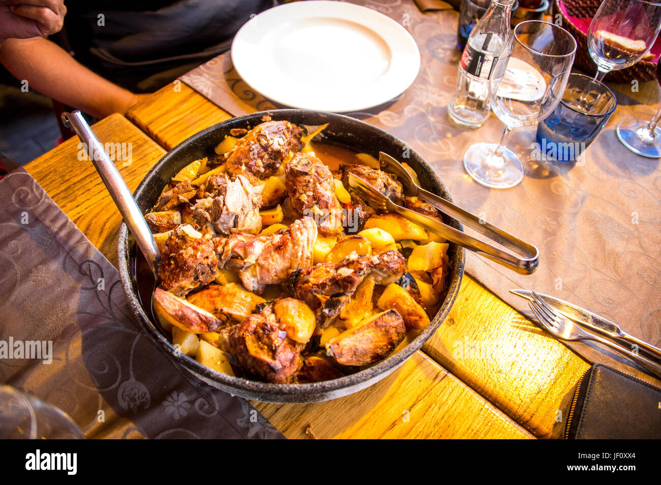 Mixed meat Peka is a traditional dish in Croatia Stock Photo - Alamy