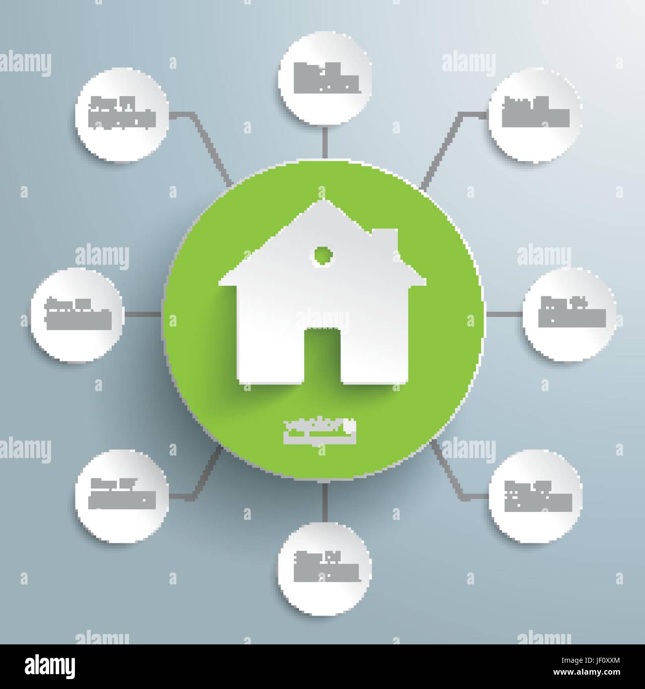 house, building, object, composition, model, design, project, concept ...