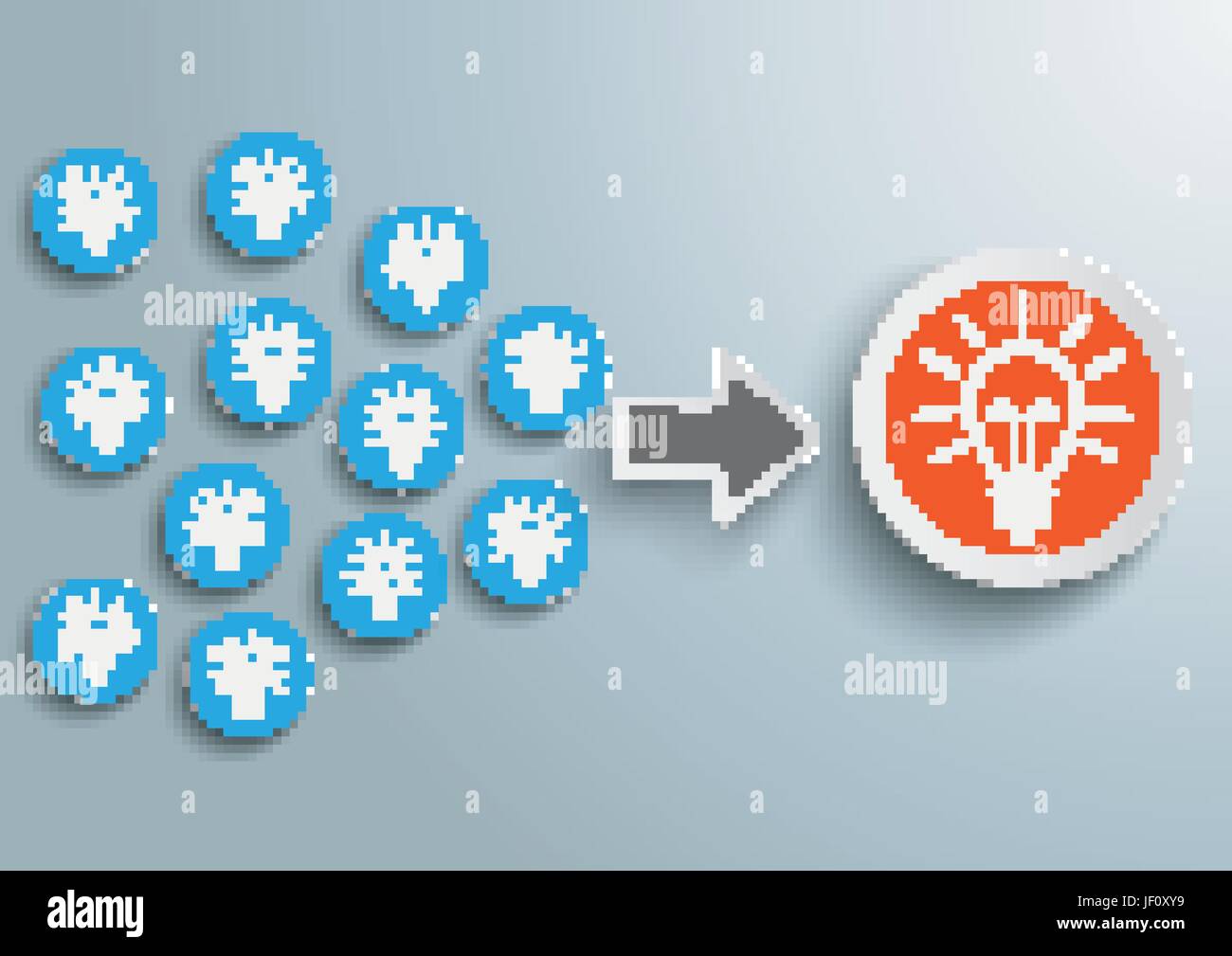 Stream of thought Stock Vector Images - Alamy