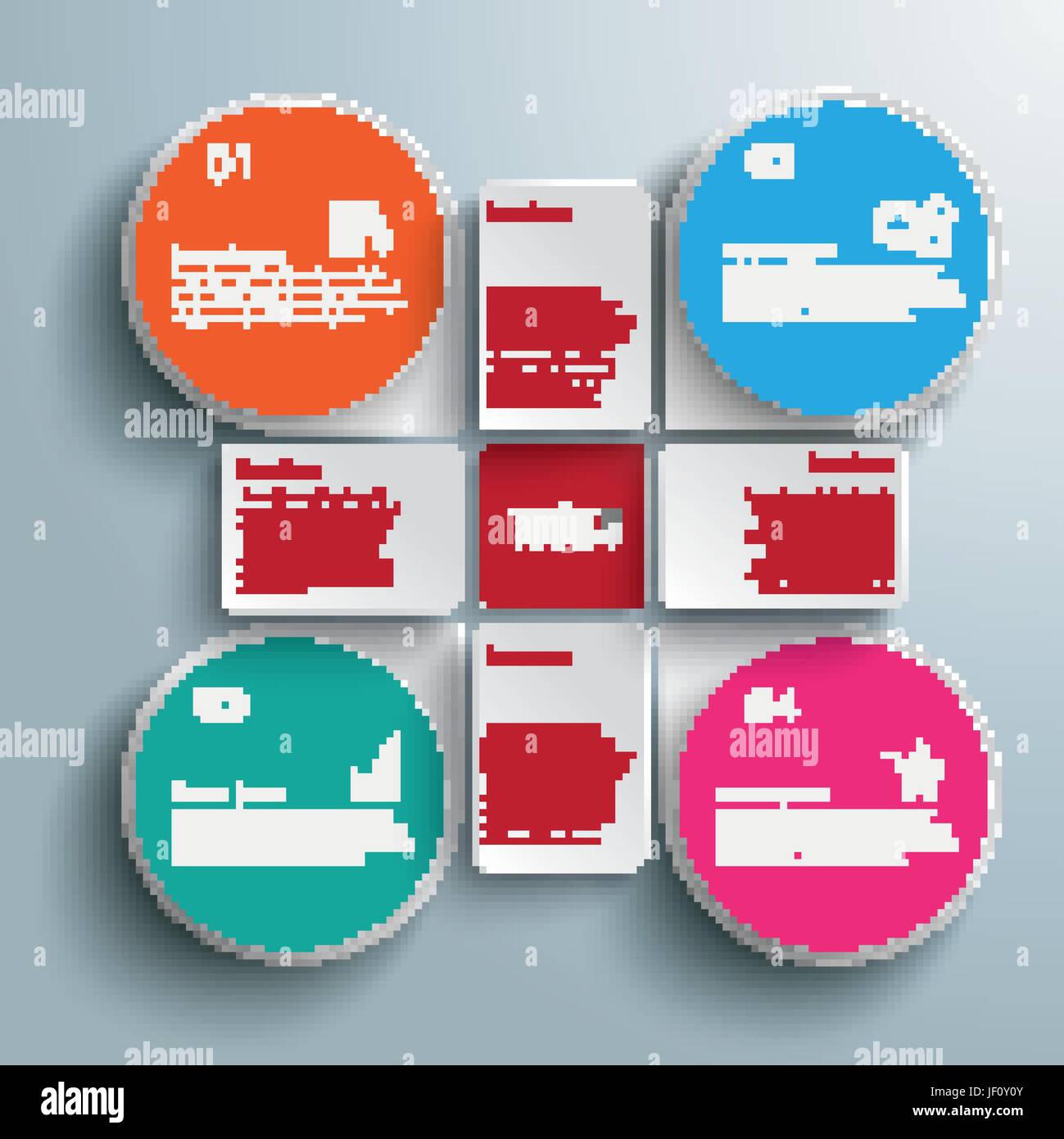 object, chart, connected, space, modern, modernity, calculator, cross ...