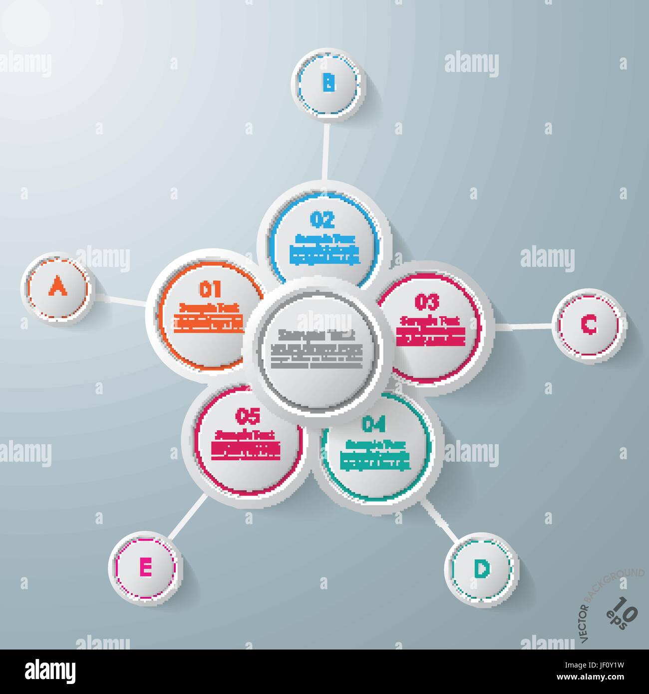 Flower and bloom cycle Stock Vector Images - Alamy