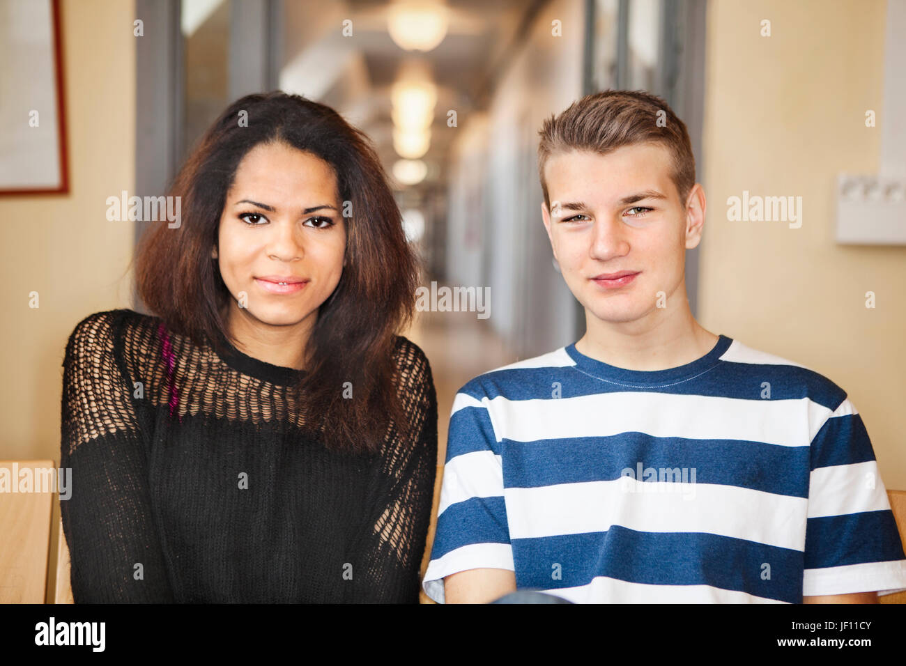 Teenage friends together Stock Photo - Alamy