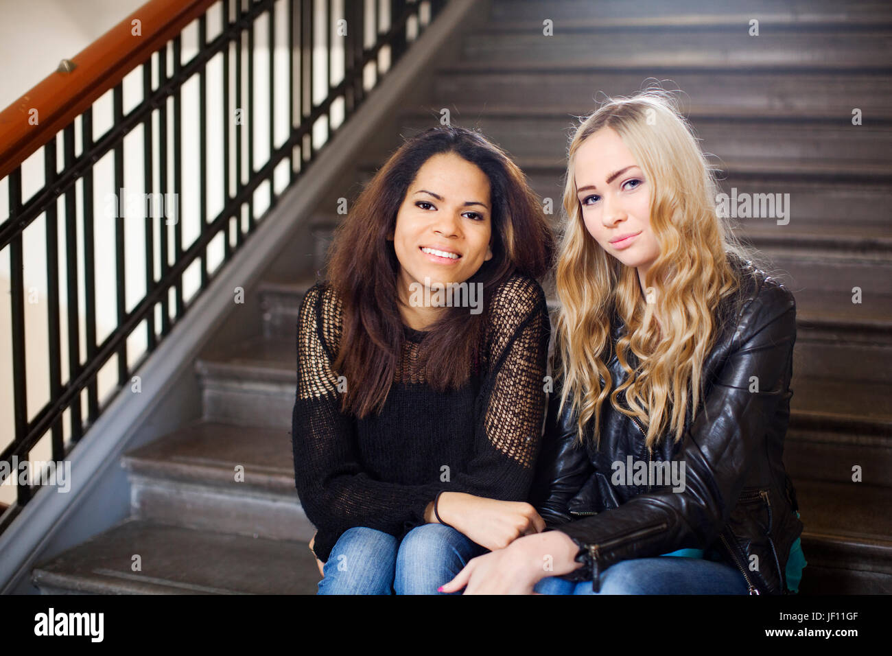 Teenage friends together Stock Photo - Alamy