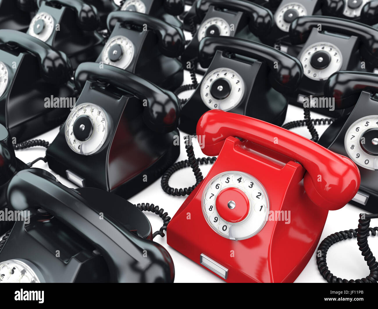 Classic phones hi-res stock photography and images - Alamy