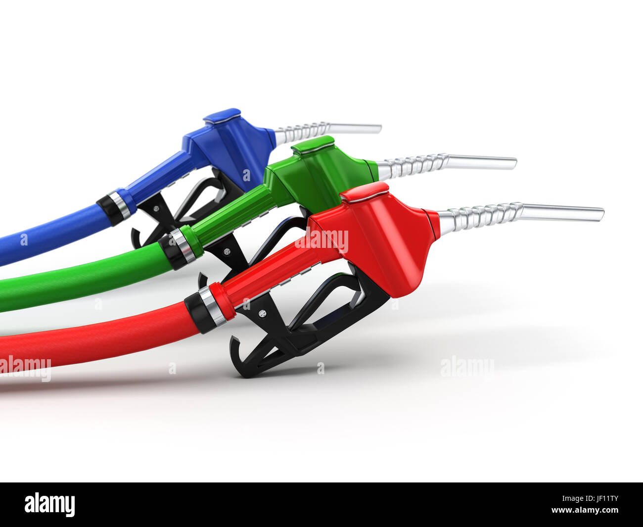 3D rendering refueling nozzle Stock Photo - Alamy