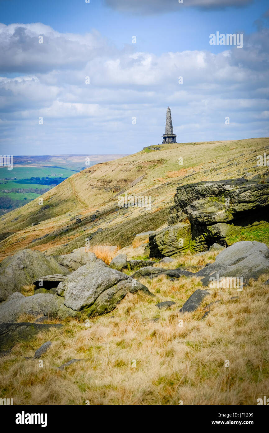 Stoodley Pike, above Todmorden, Calderdale, West Yorkshire, England ... Stoodley Pike, above Todmorden, Calderdale, West Yorkshire, England ...