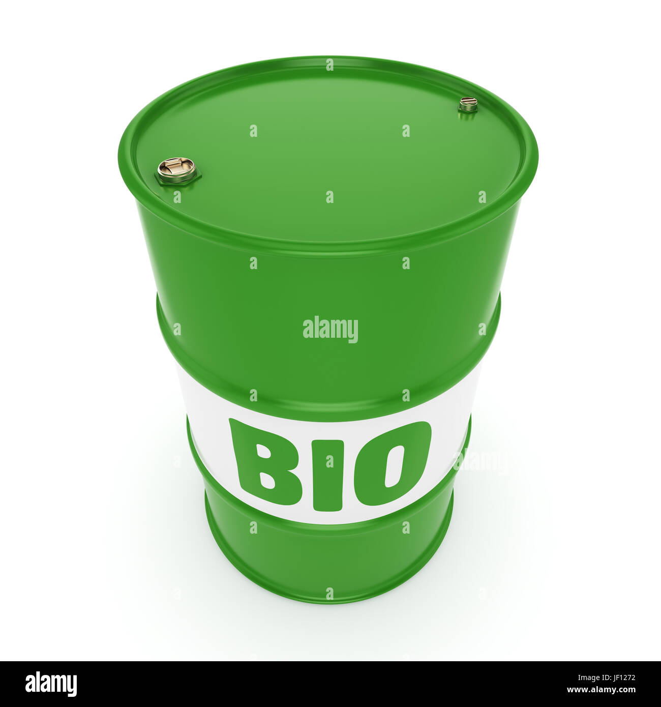 3D rendering barrel of biofuels Stock Photo - Alamy