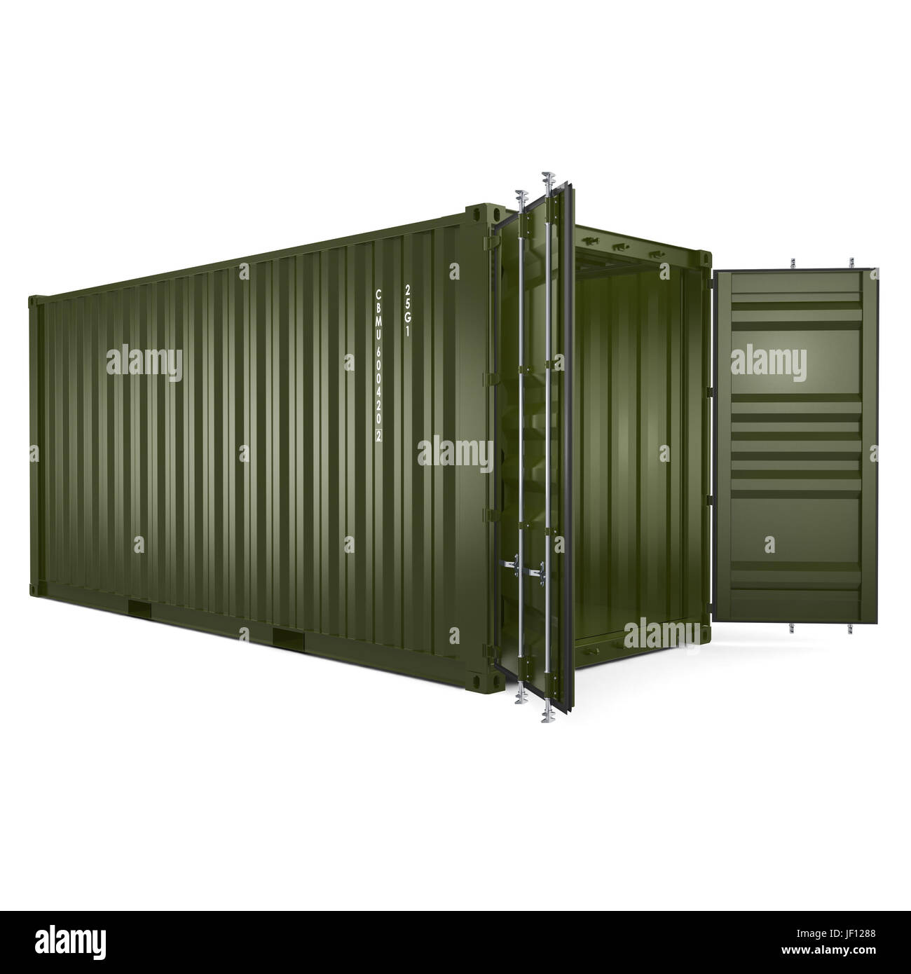 3D rendering container Stock Photo - Alamy