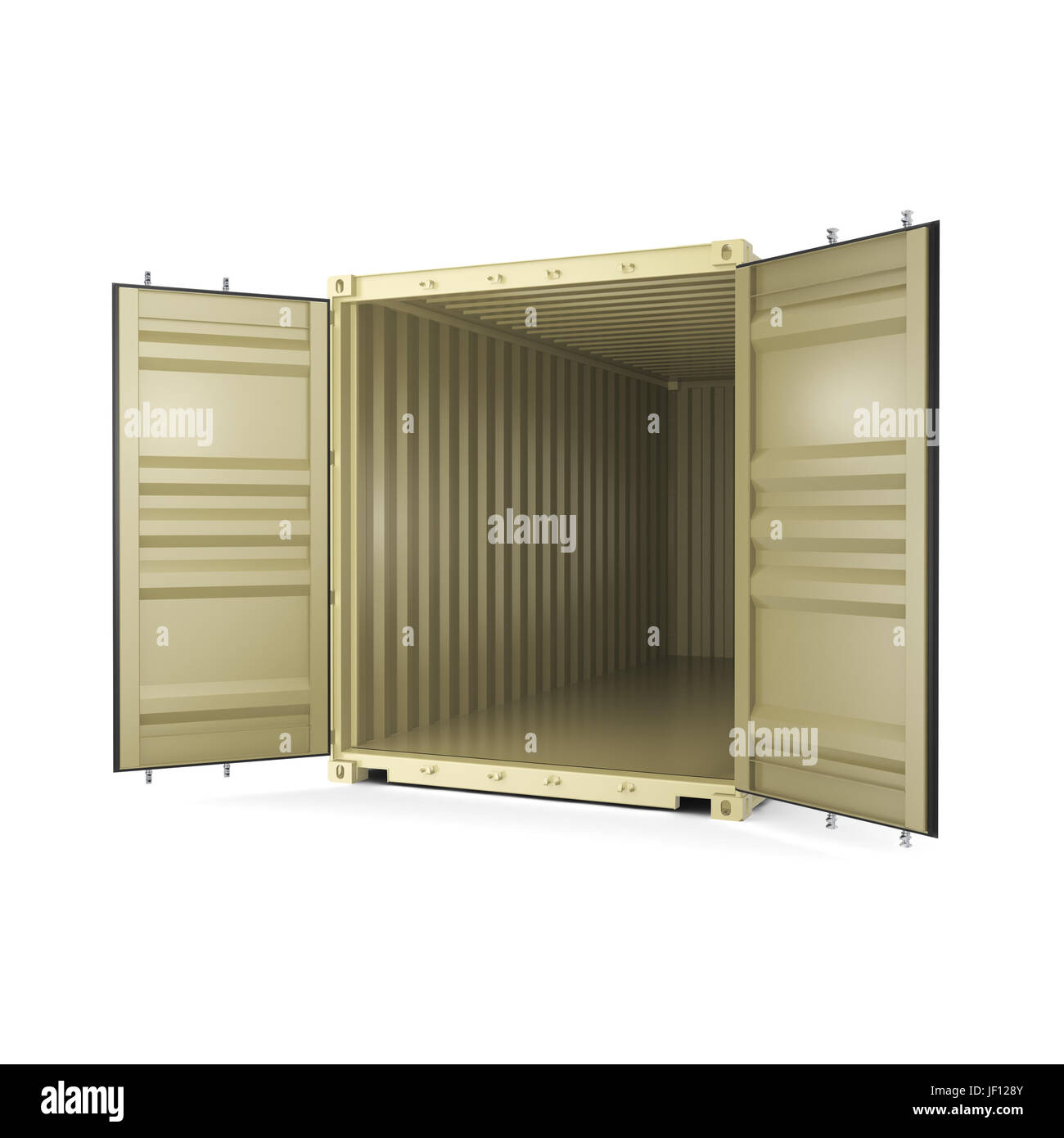 3D rendering container Stock Photo - Alamy