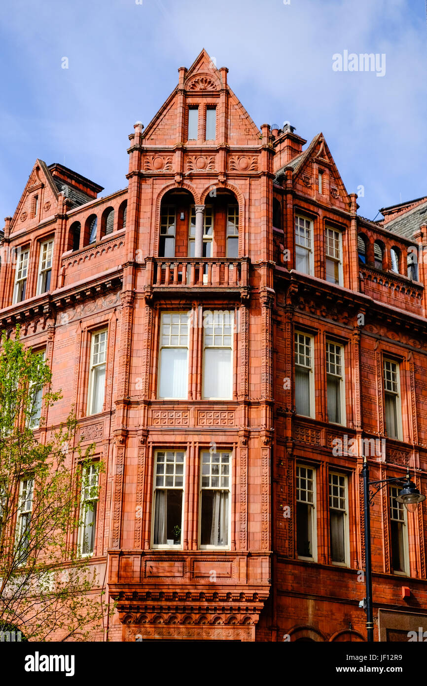 Bradford, red brick and terracotta Prudential Assurance building by ...