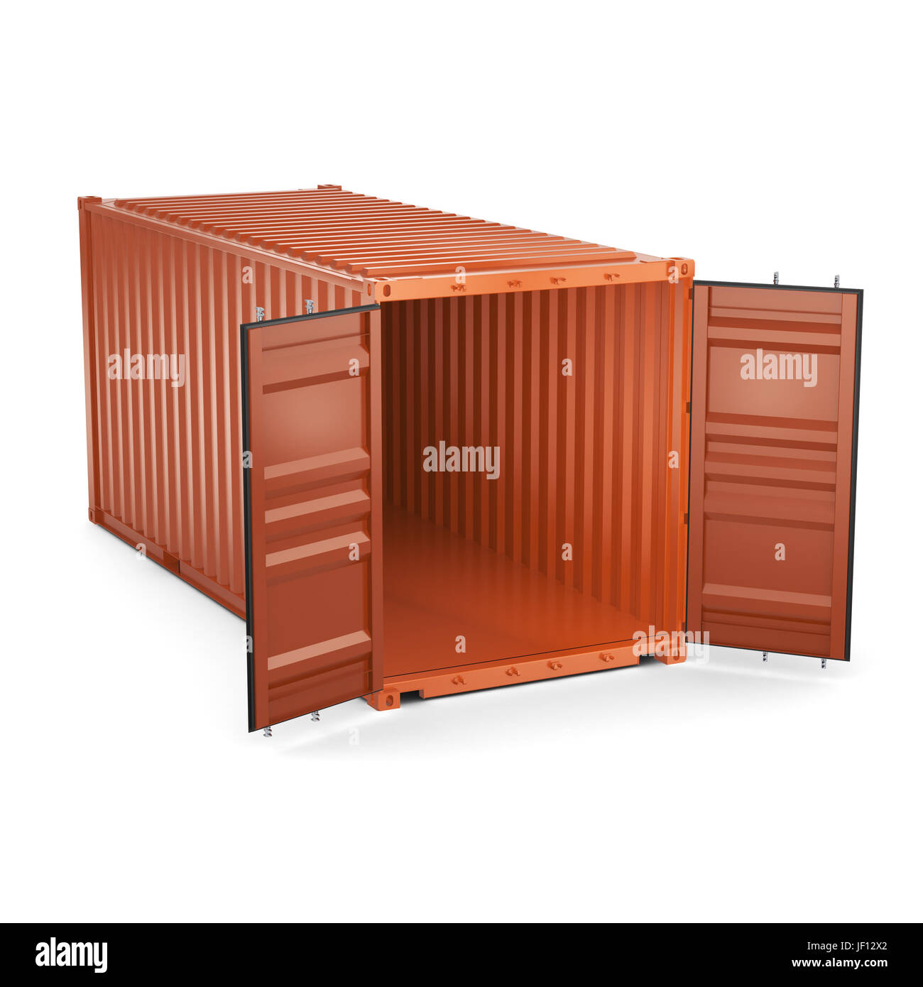 3D rendering container Stock Photo - Alamy