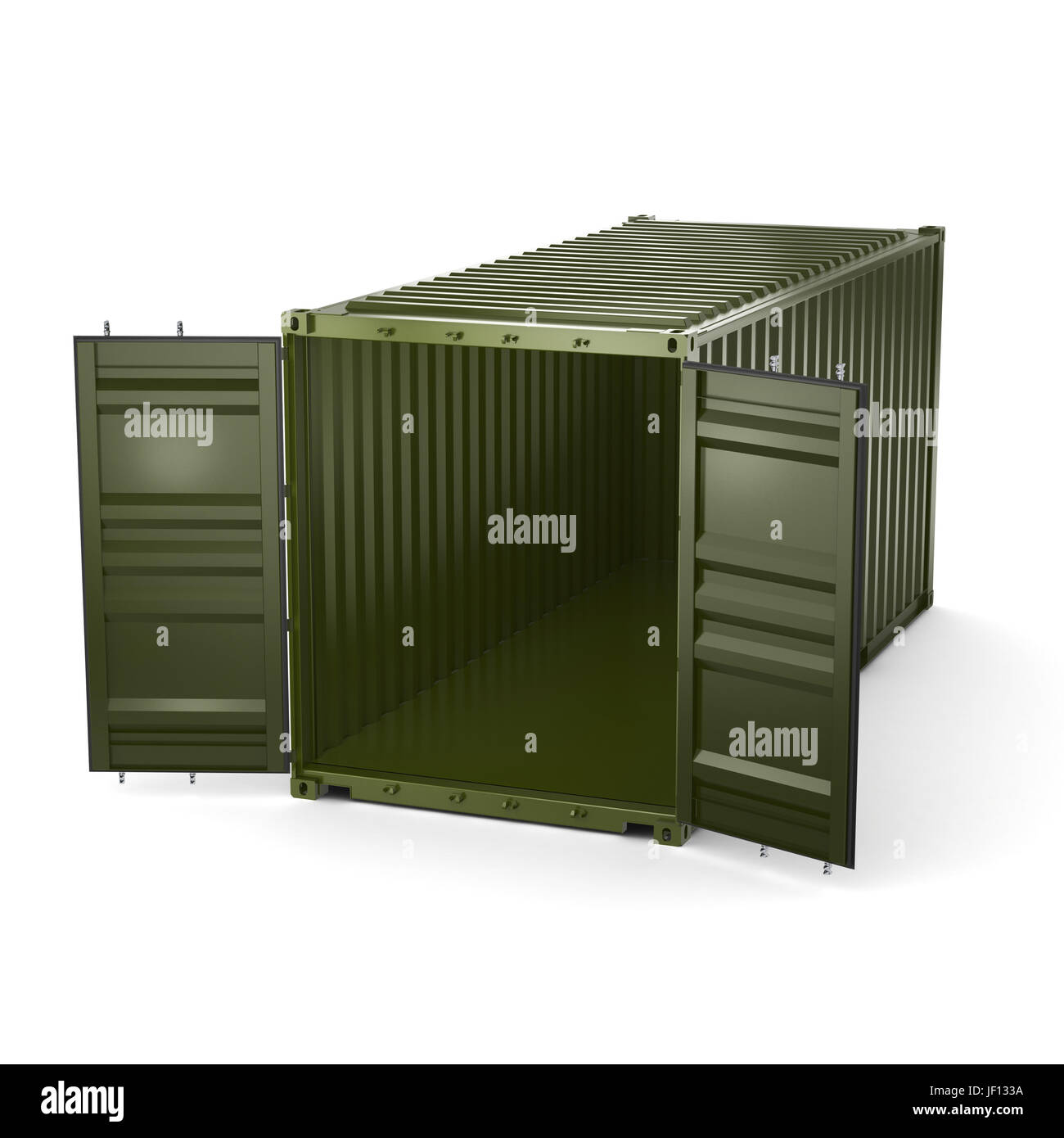 3D rendering container Stock Photo - Alamy