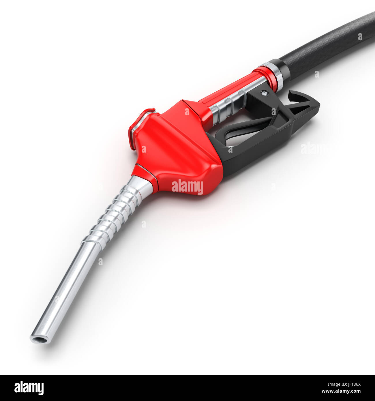 3D rendering refueling nozzle Stock Photo - Alamy