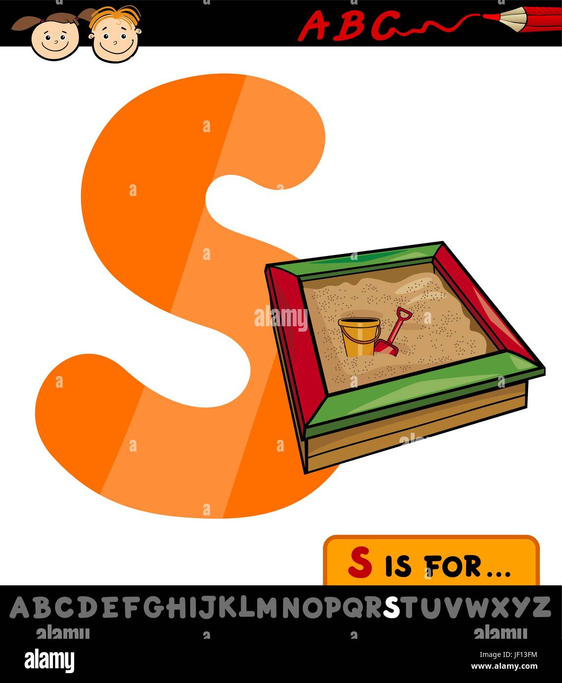 Sandbox text Stock Vector Images - Alamy