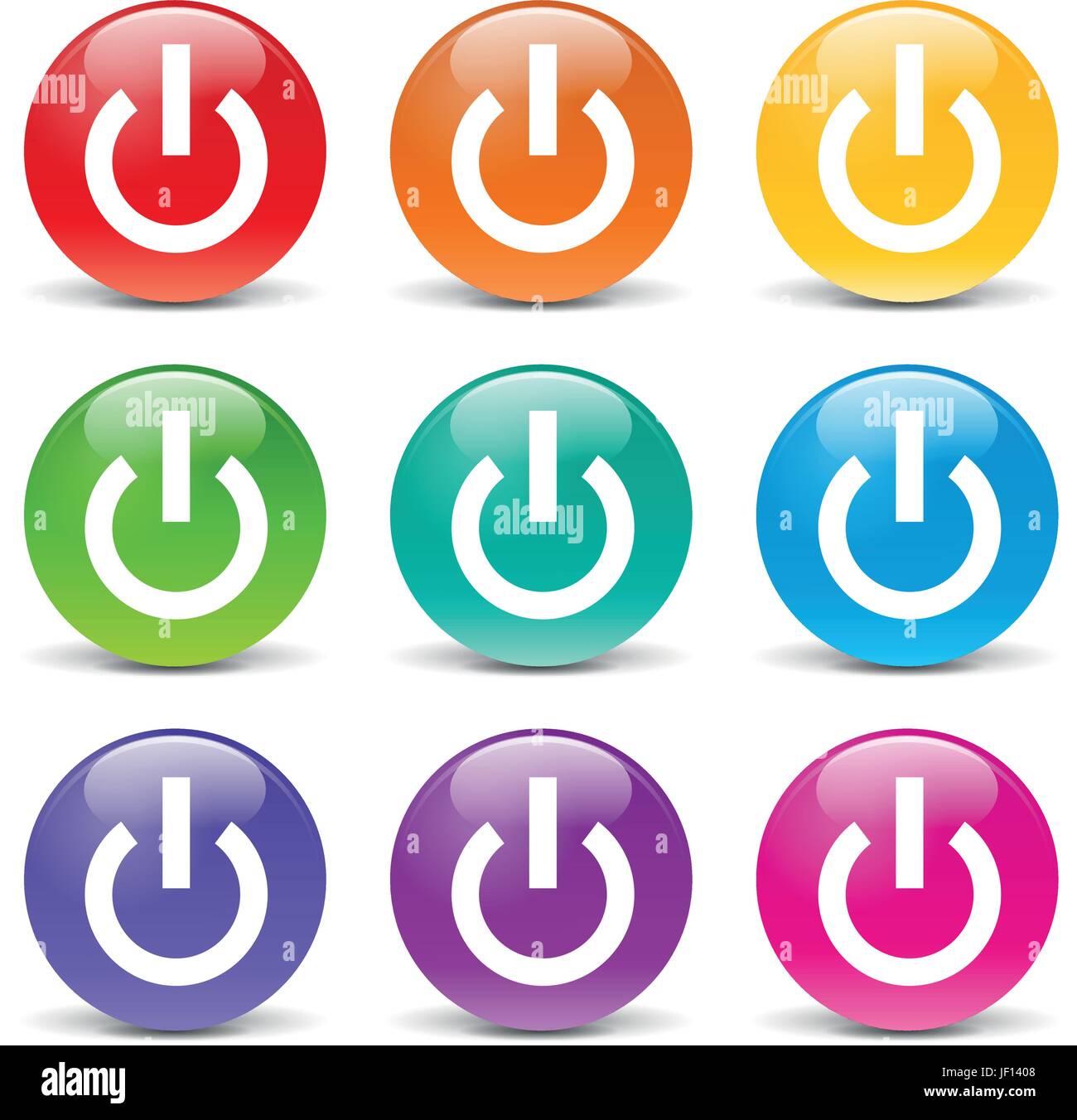 Power reflective Stock Vector Images - Alamy