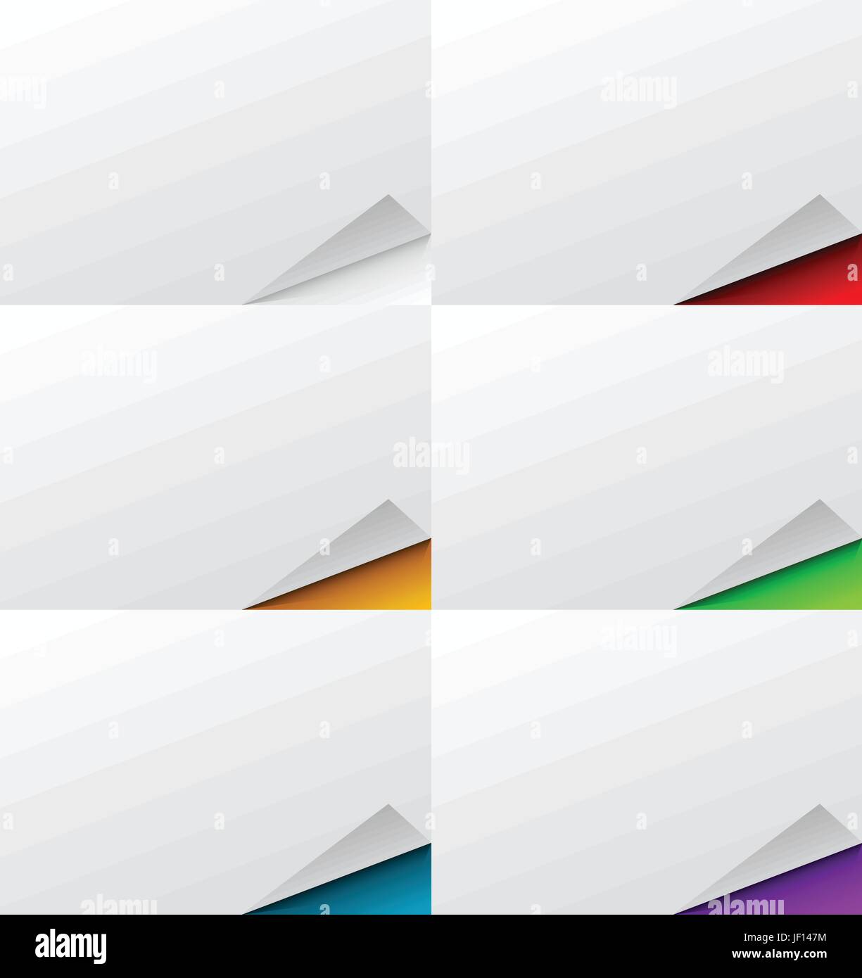 Book open folded page Stock Vector Images - Alamy