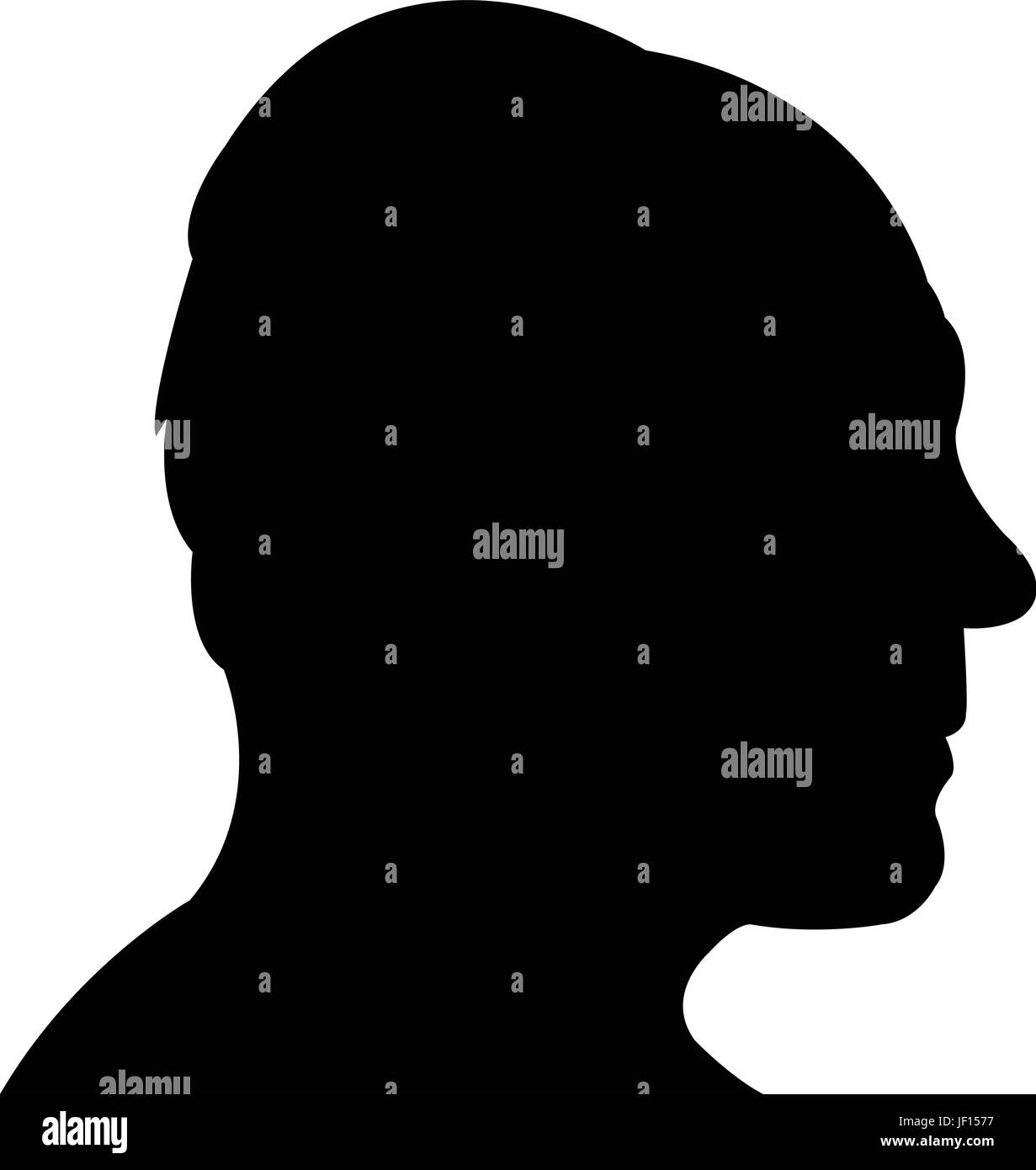 guy, profile, isolated, person, black, swarthy, jetblack, deep black ...