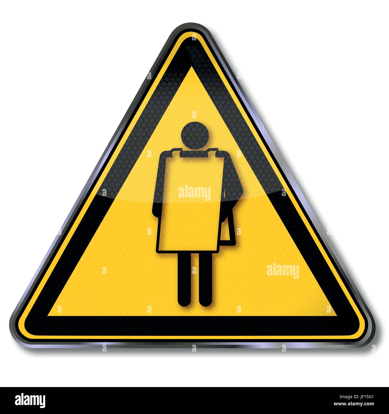 Man posting poster Cut Out Stock Images & Pictures - Alamy