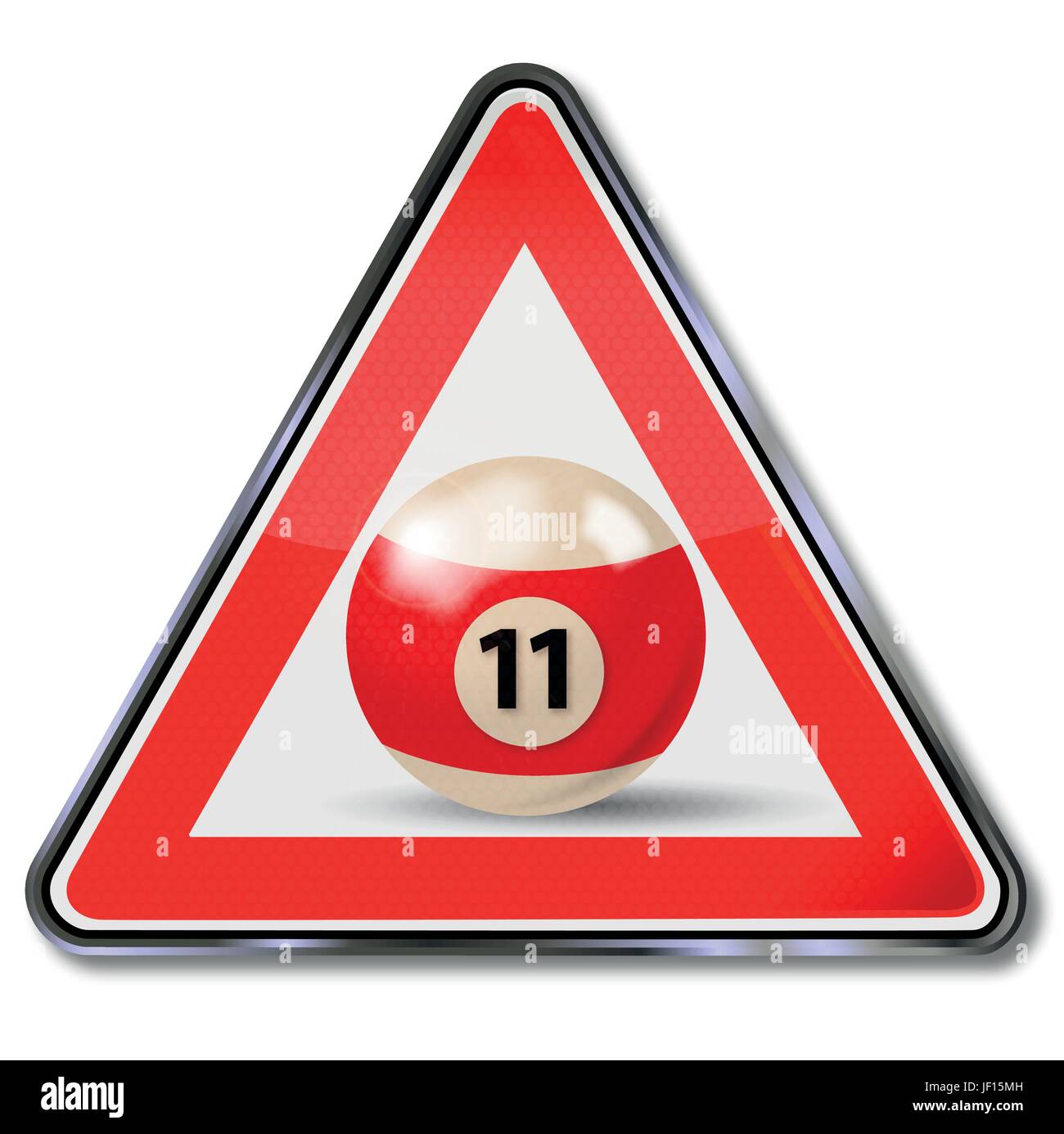 shield billiard ball number 11 Stock Vector Image & Art - Alamy