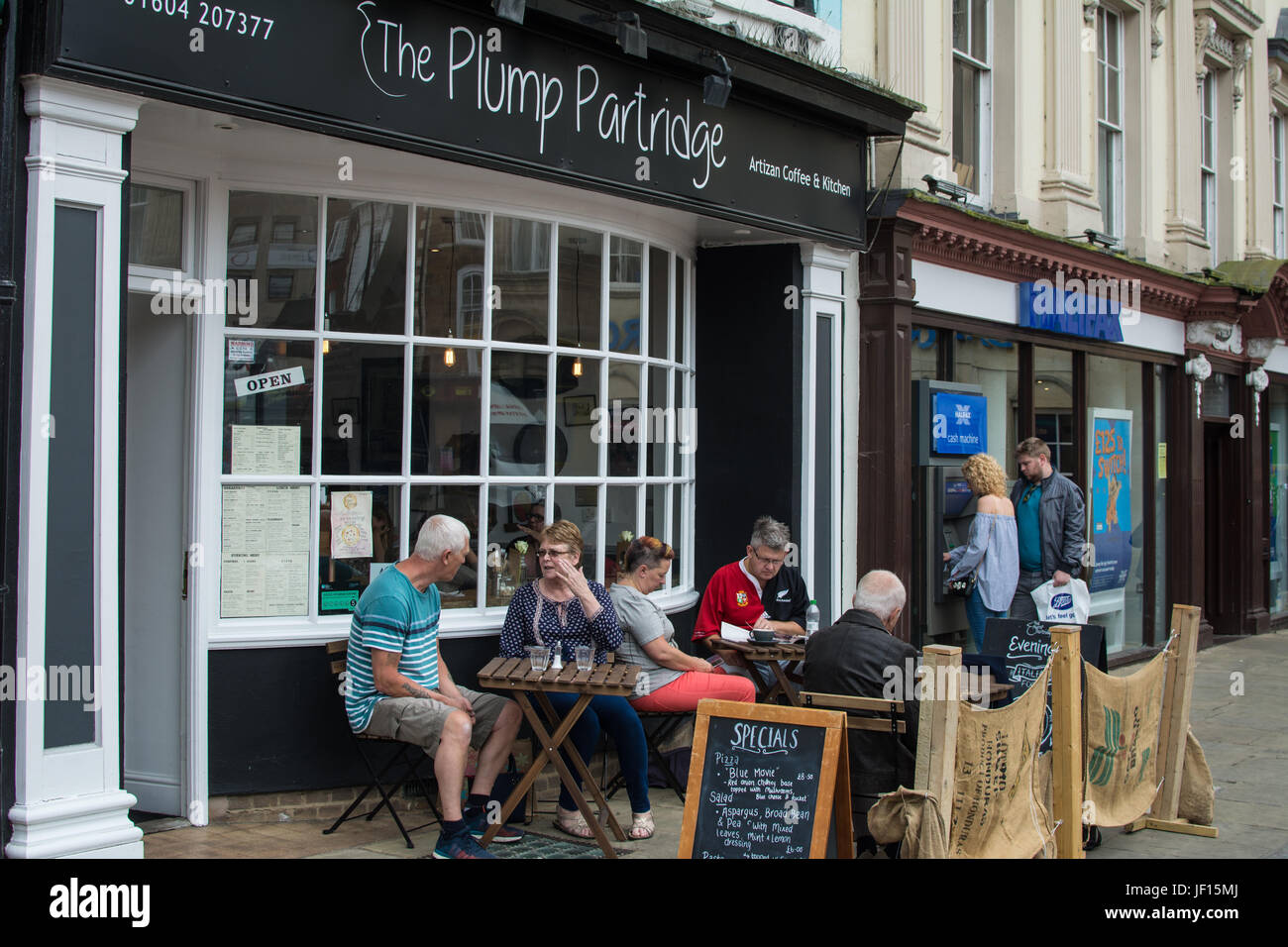 Northampton market square England Stock Photo - Alamy