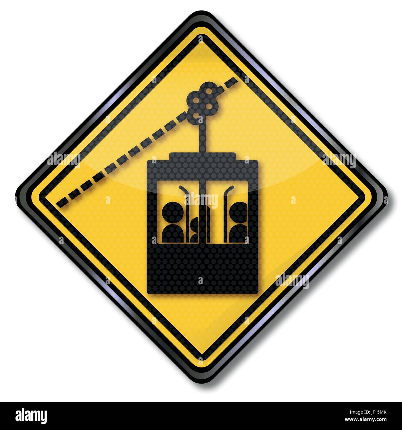 Gondola cable car in Stock Vector Images - Alamy