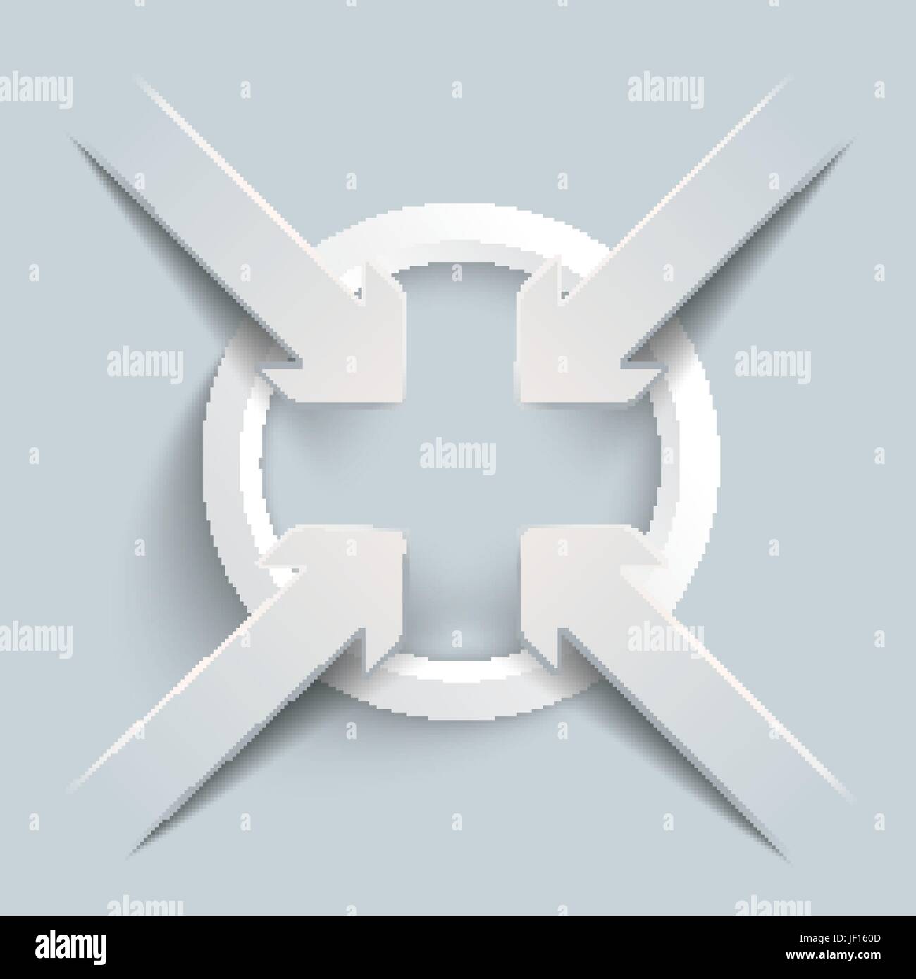 Round direction Stock Vector Images - Alamy