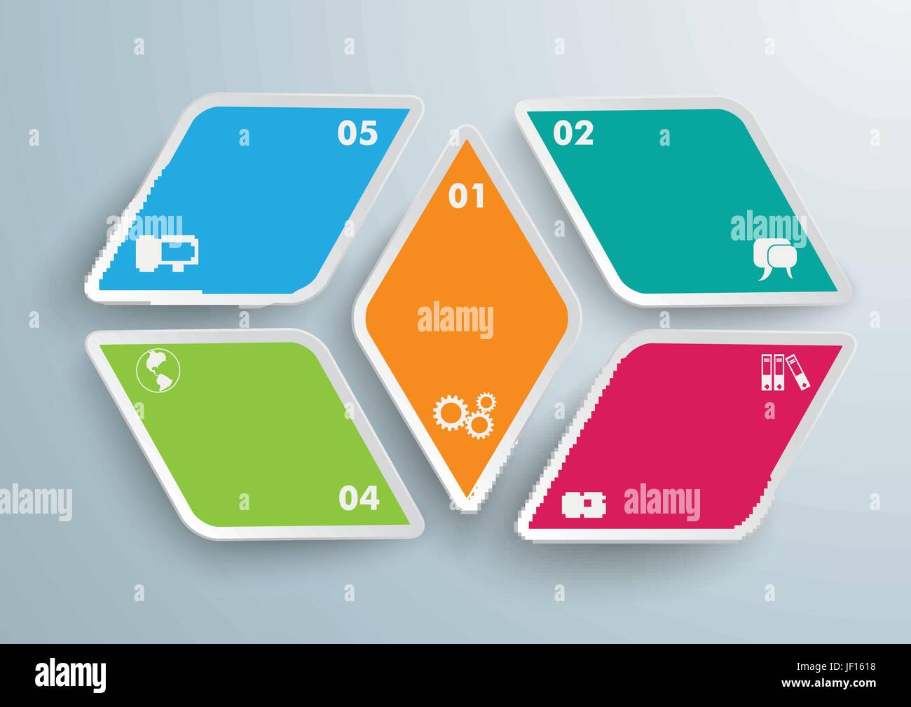 The 5 star movement Stock Vector Images - Alamy