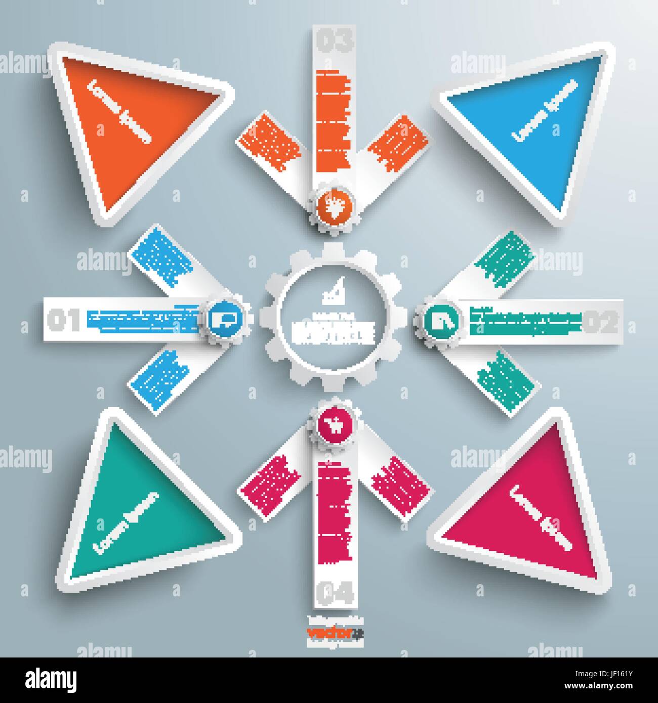 discussion, successful, succesful, object, chart, wheel, cross, four ...