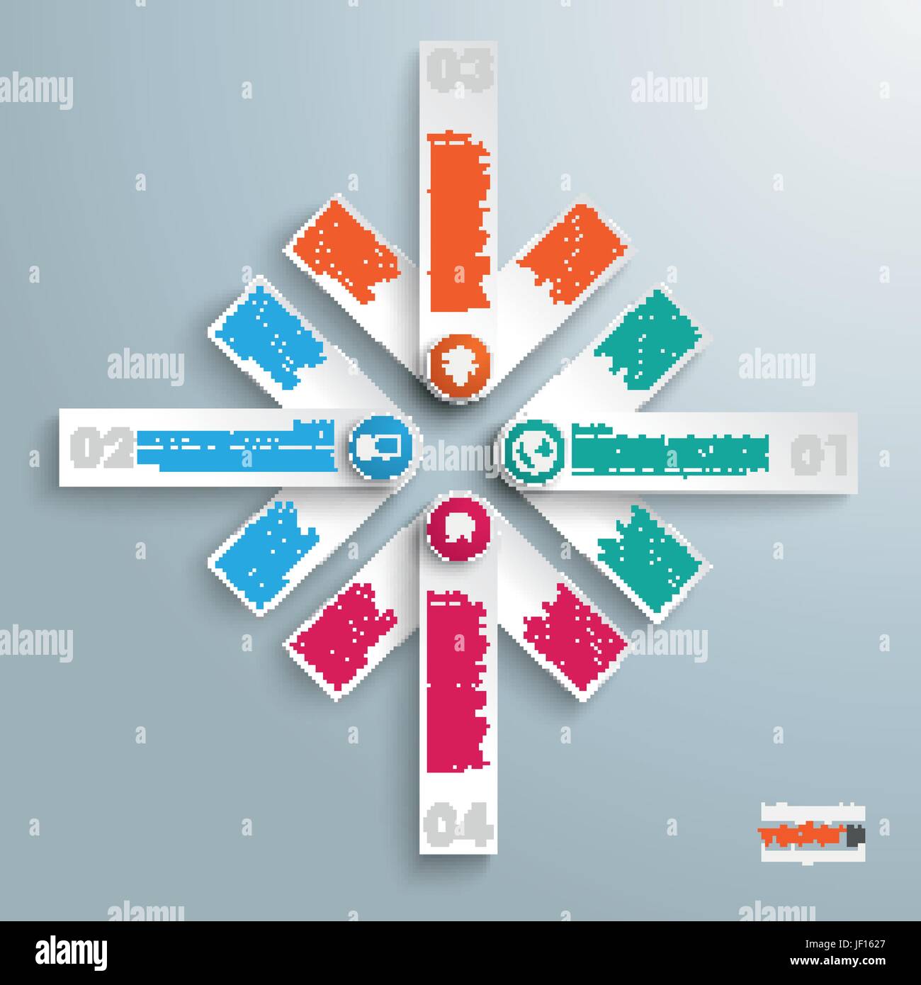 discussion, successful, succesful, object, chart, wheel, cross, four ...