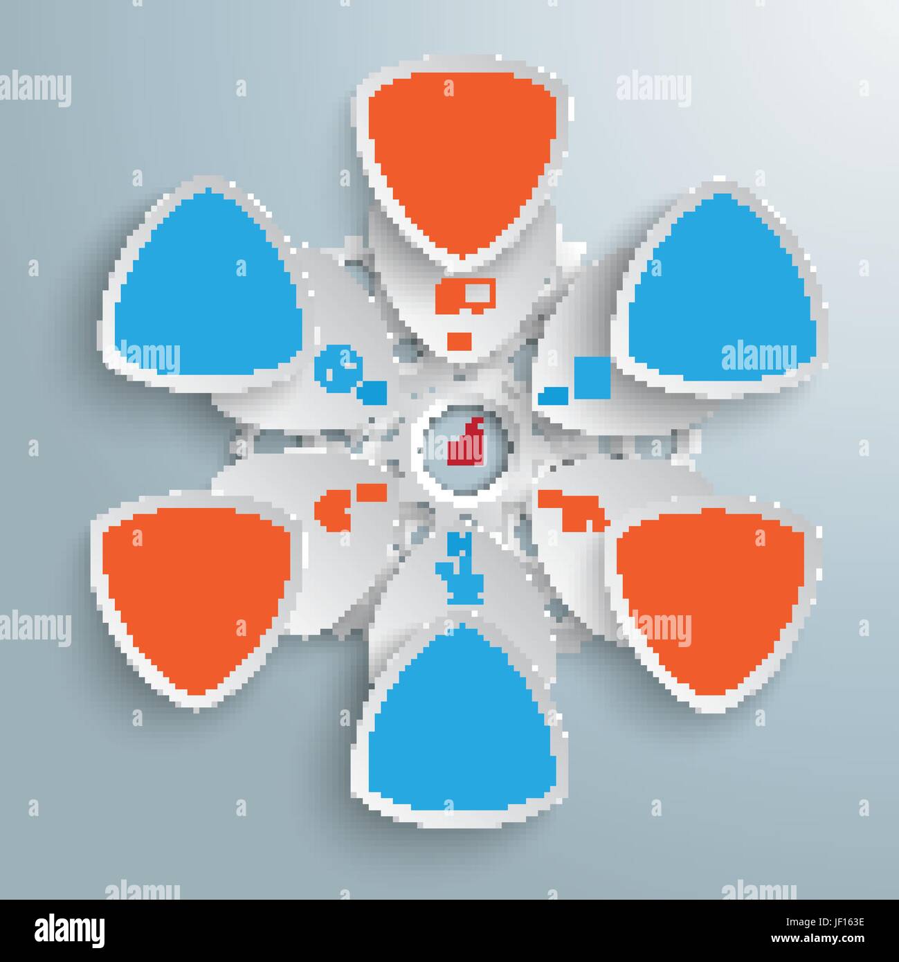 6 point movement Stock Vector Images - Alamy