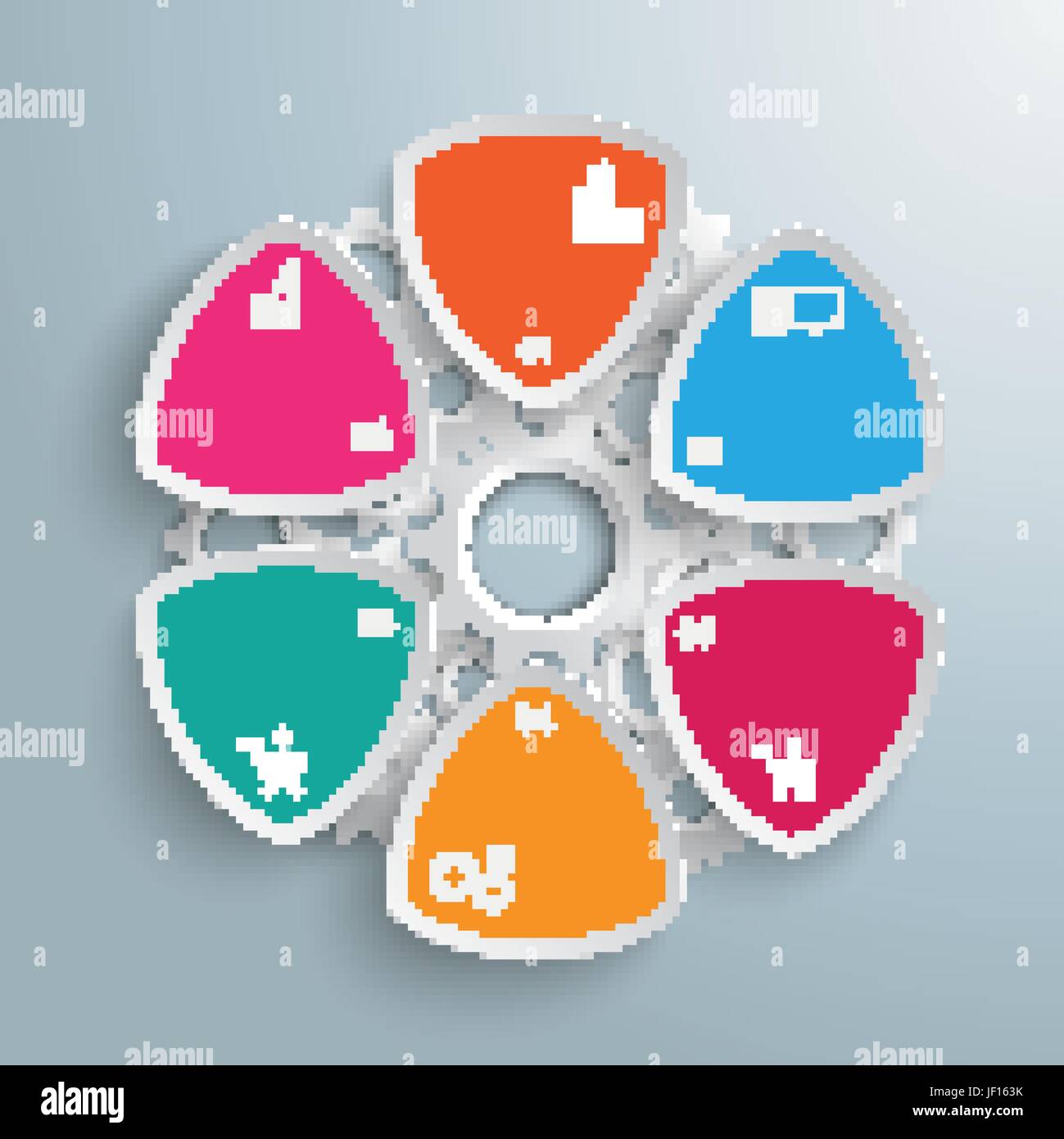 6 point movement Stock Vector Images - Alamy