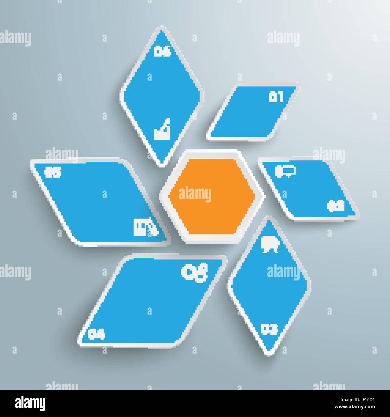 6 point movement Stock Vector Images - Alamy