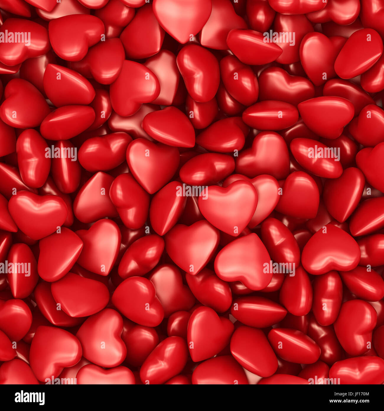 3D rendering background of hearts Stock Photo - Alamy