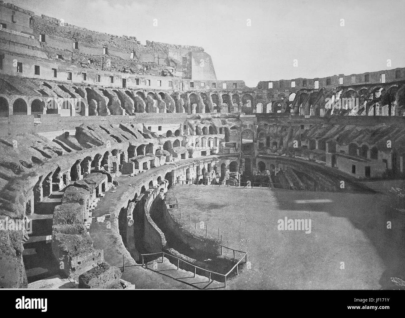 Inside The Roman Colosseum In Ancient Times