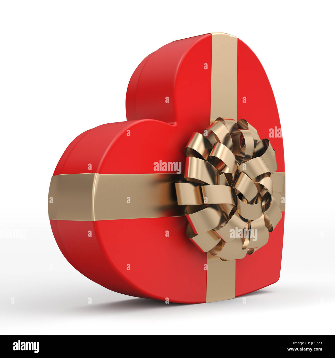 Red heart box Stock Photo - Alamy