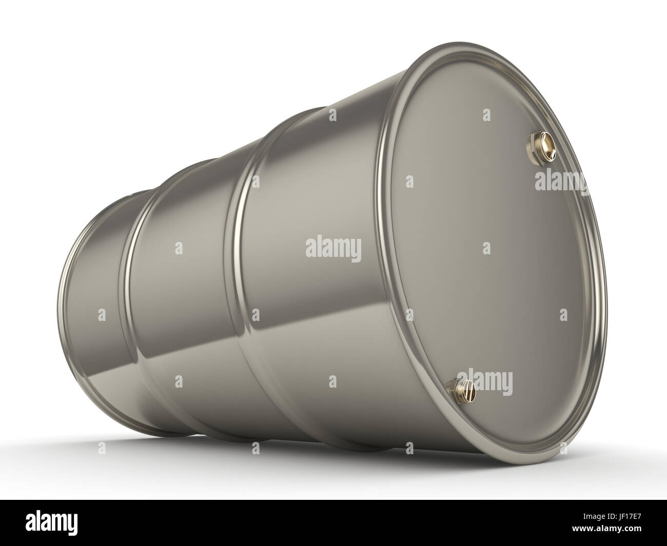 Shiny chrome barrel Stock Photo - Alamy