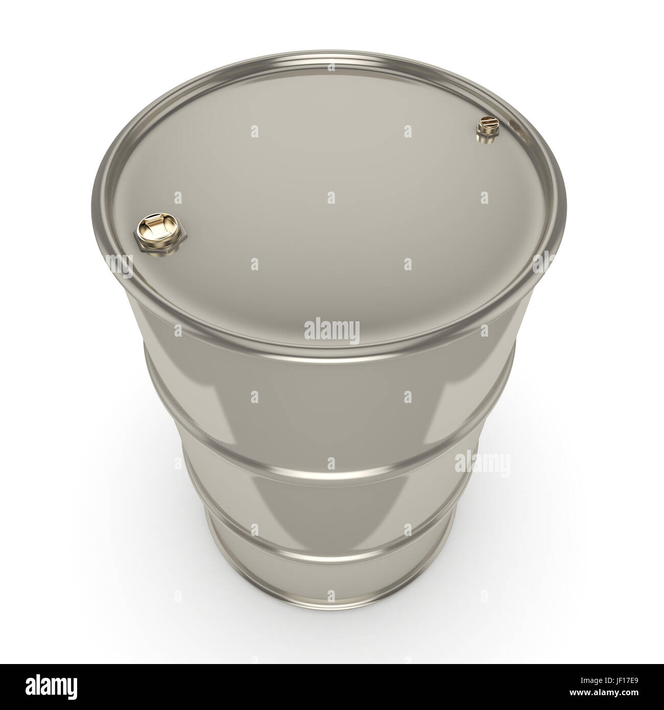 Shiny chrome barrel Stock Photo - Alamy